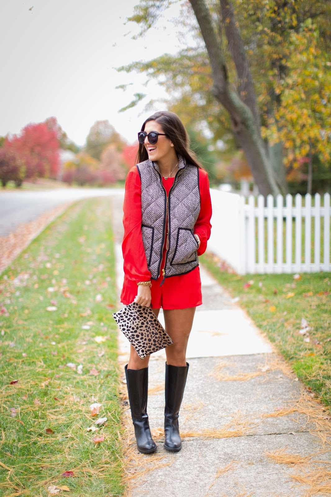 Herringbone + Red | A Southern Drawl