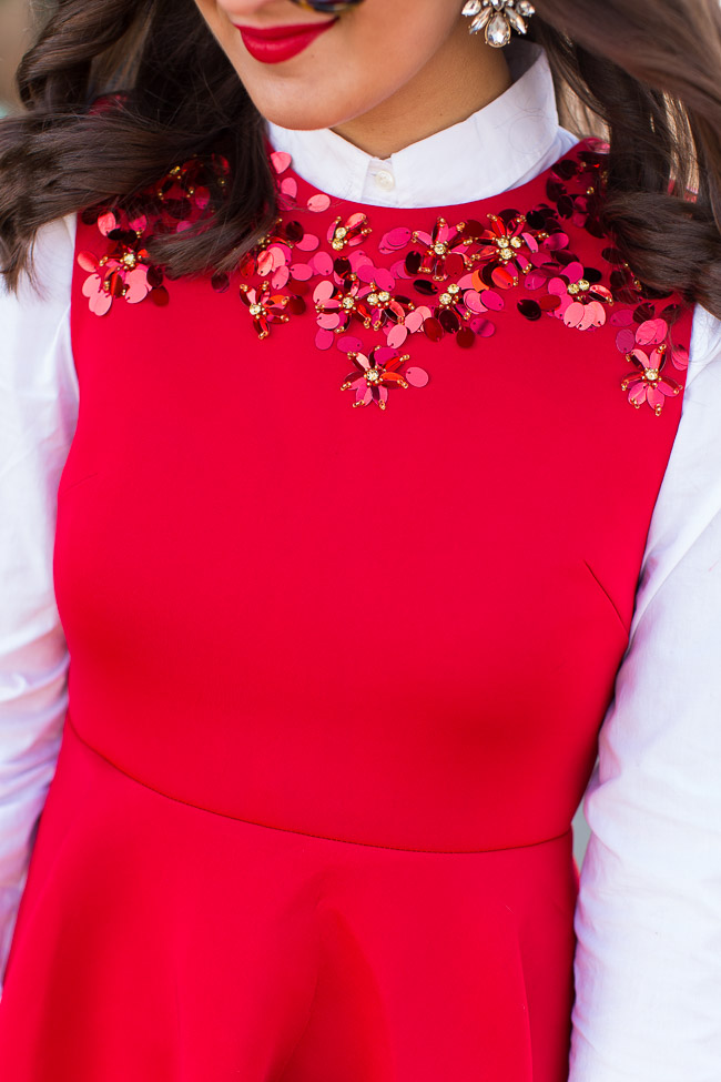 Red Embellishment | A Southern Drawl