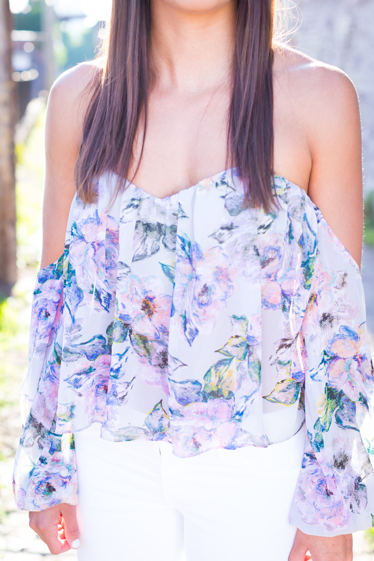 Off the Shoulder Outfit Ideas | A Southern Drawl