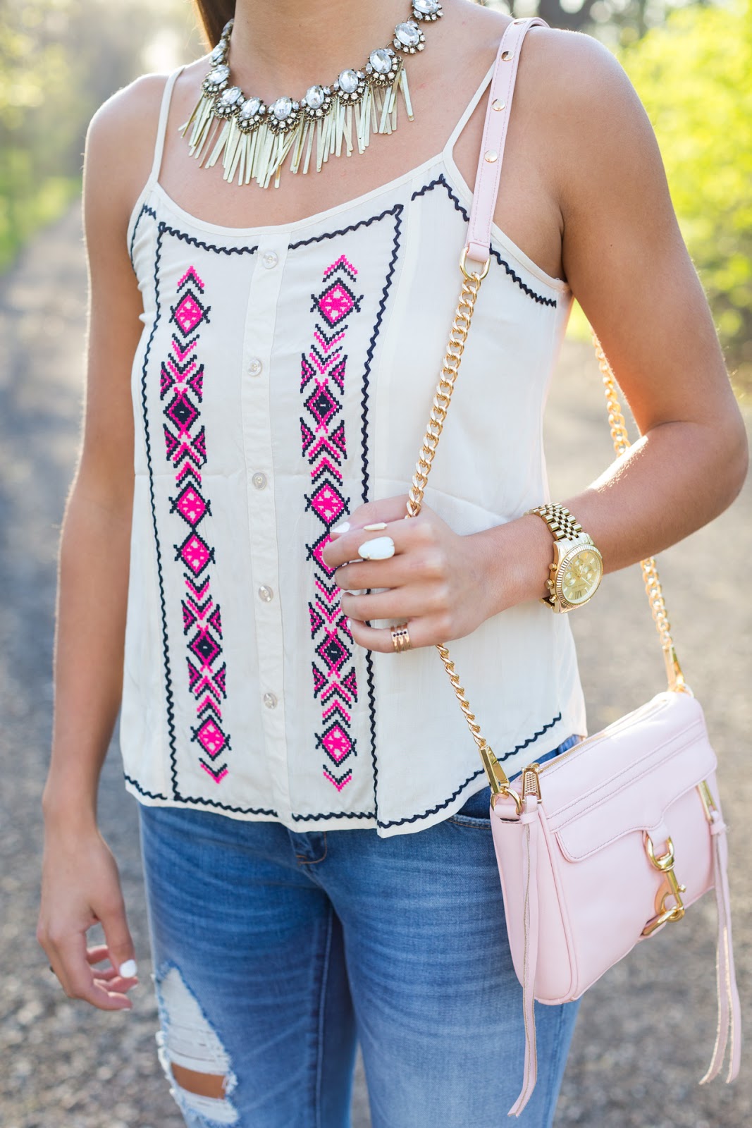 Embroidered Details | A Southern Drawl