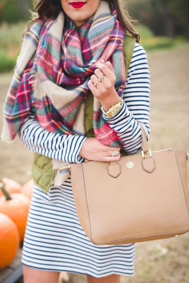 Blanket Plaid Scarf | A Southern Drawl