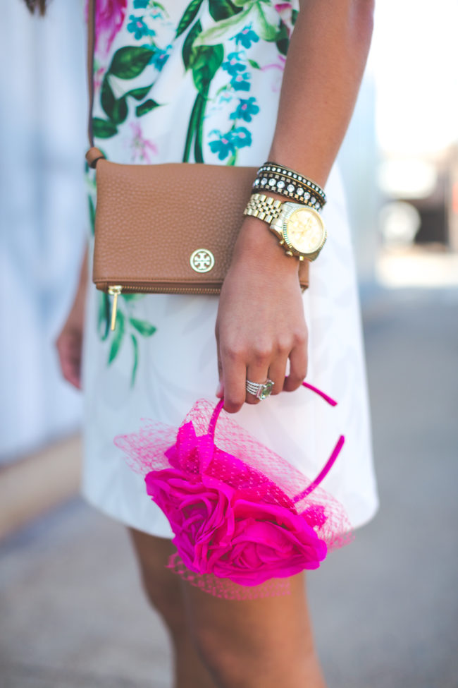 Kentucky Derby Outfit: Floral Shift Dress | A Southern Drawl