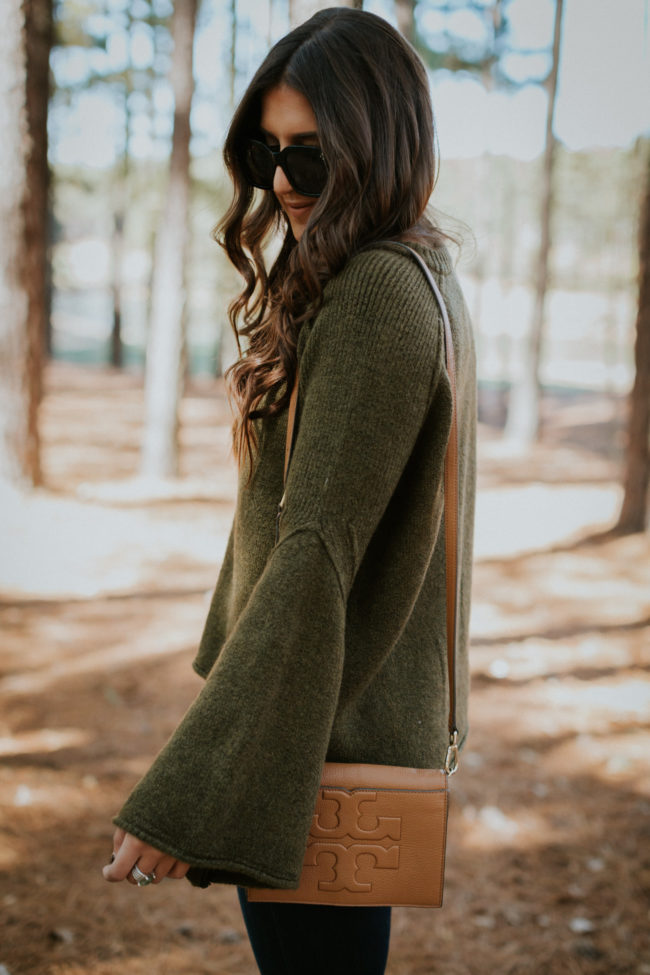 Bell Sleeve Sweater | A Southern Drawl