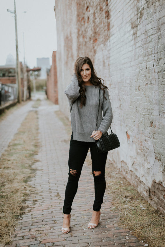 Tie Back Sweater | A Southern Drawl