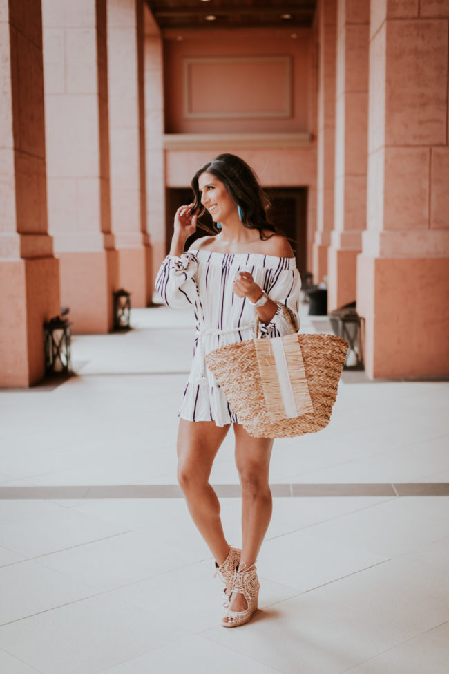 Nautical Rope Tie Dress | A Southern Drawl