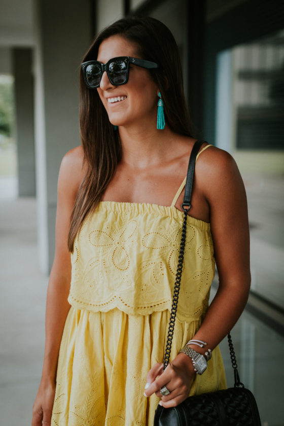 Eyelet Sundress | A Southern Drawl