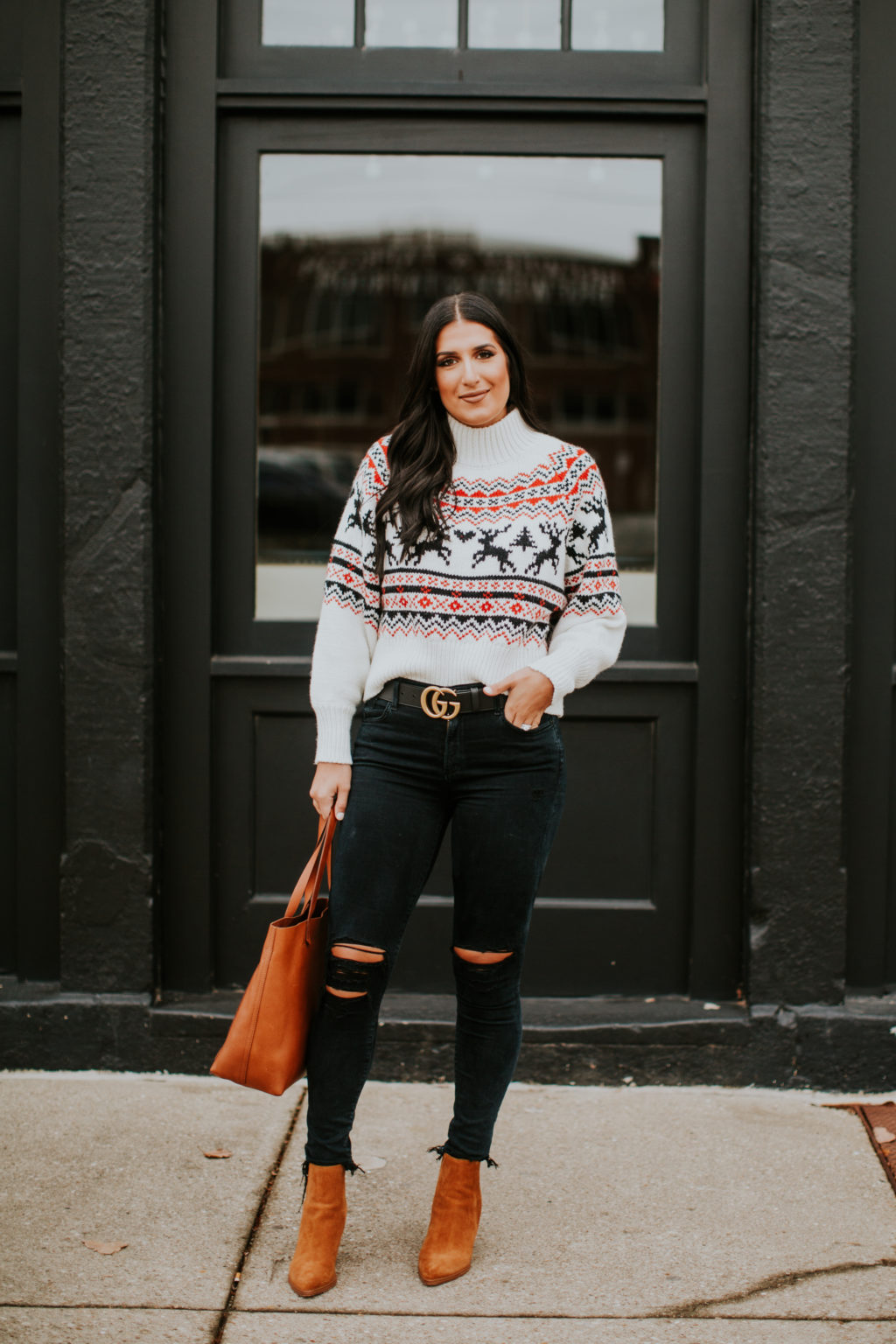 Festive Christmas Outfit | A Southern Drawl